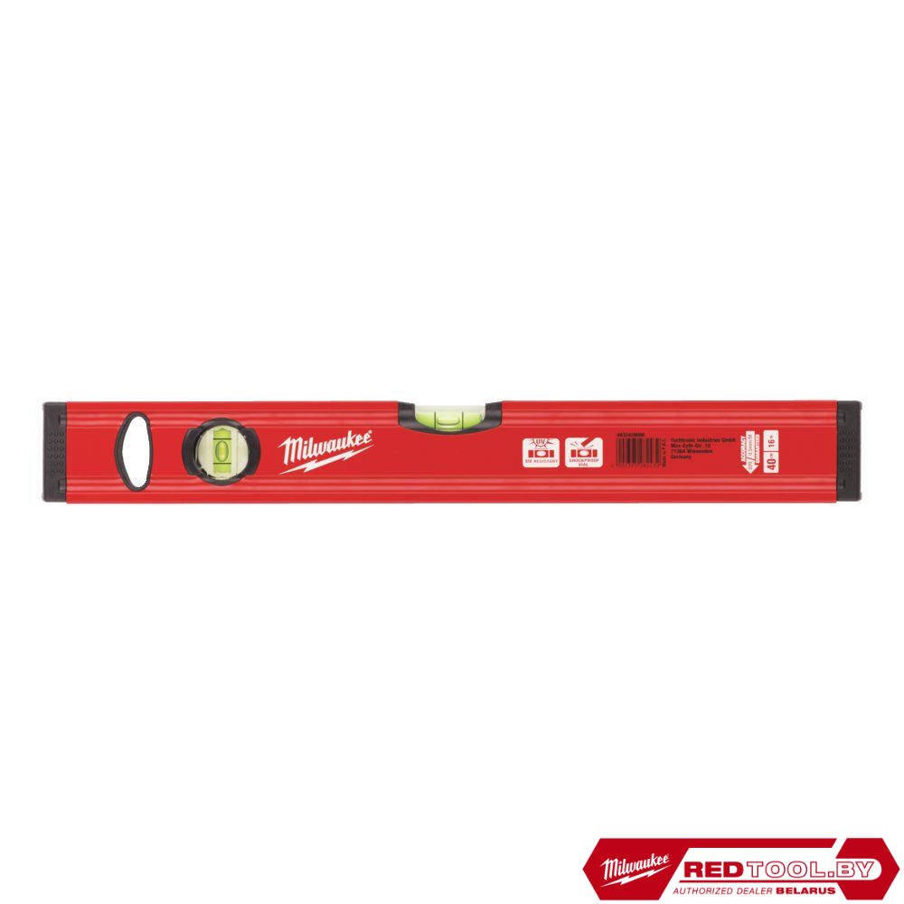 Купить тонкопрофильный уровень milwaukee slim 40 cm - 4932459090 ...