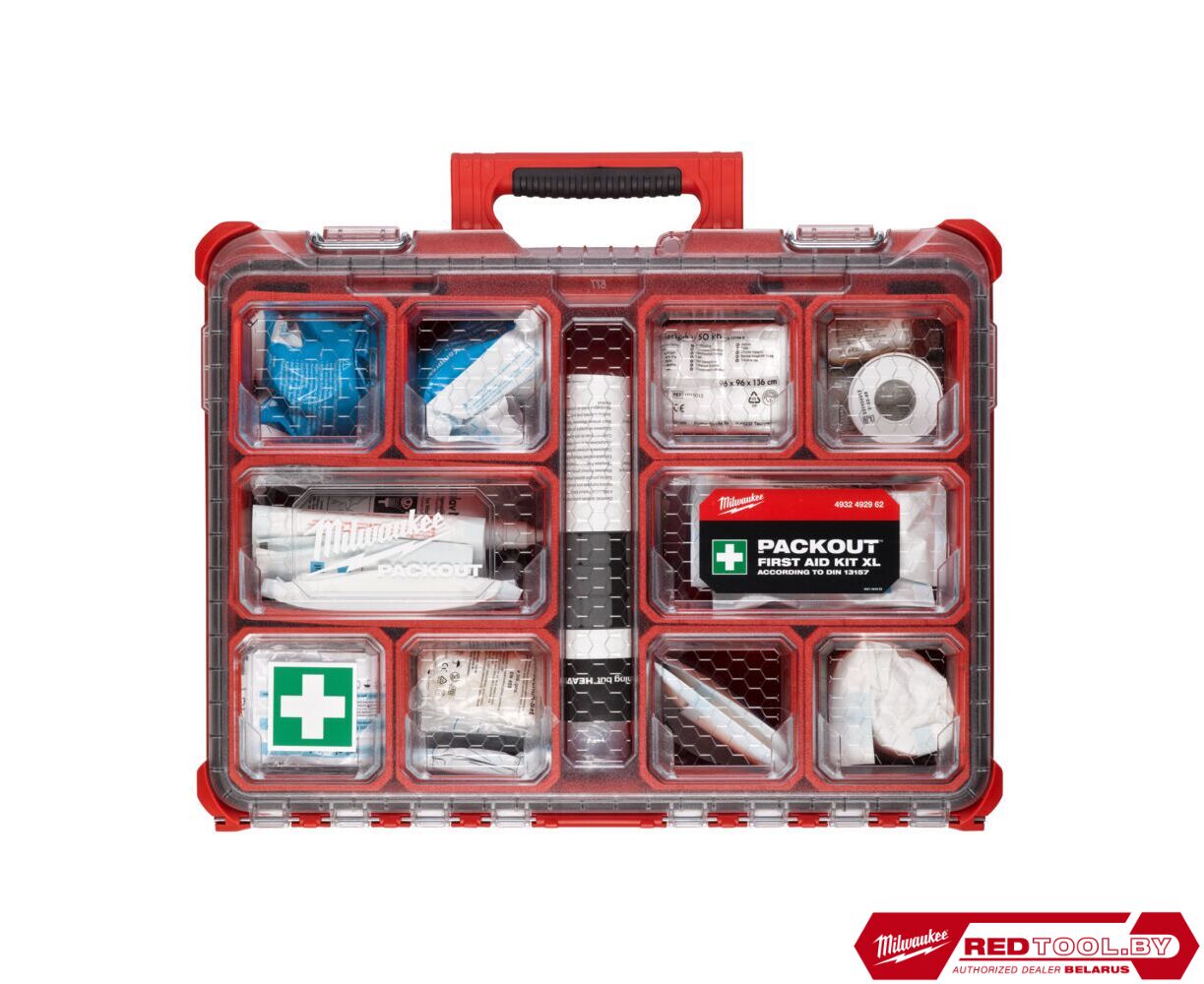 Купить аптечка milwaukee packout first aid kit xl - 4932492962 ...